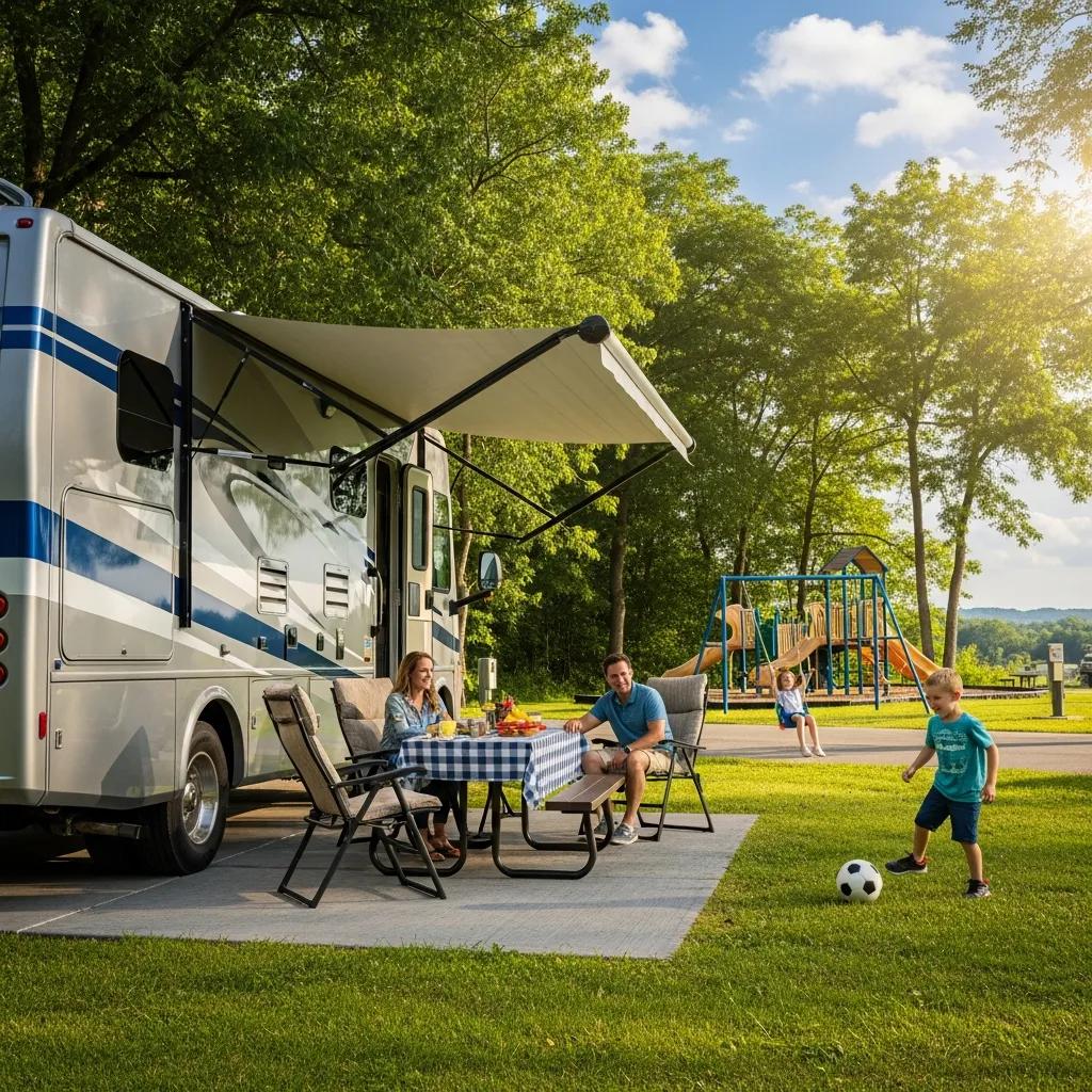 Unwind at Premier Campgrounds Near Fort Wayne, Indiana