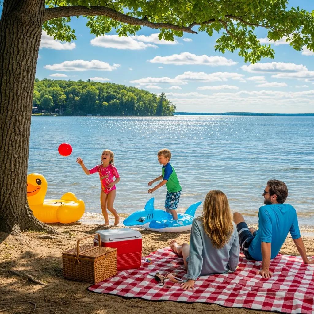 Unwind at Michigan's Best Campgrounds for Water Fun