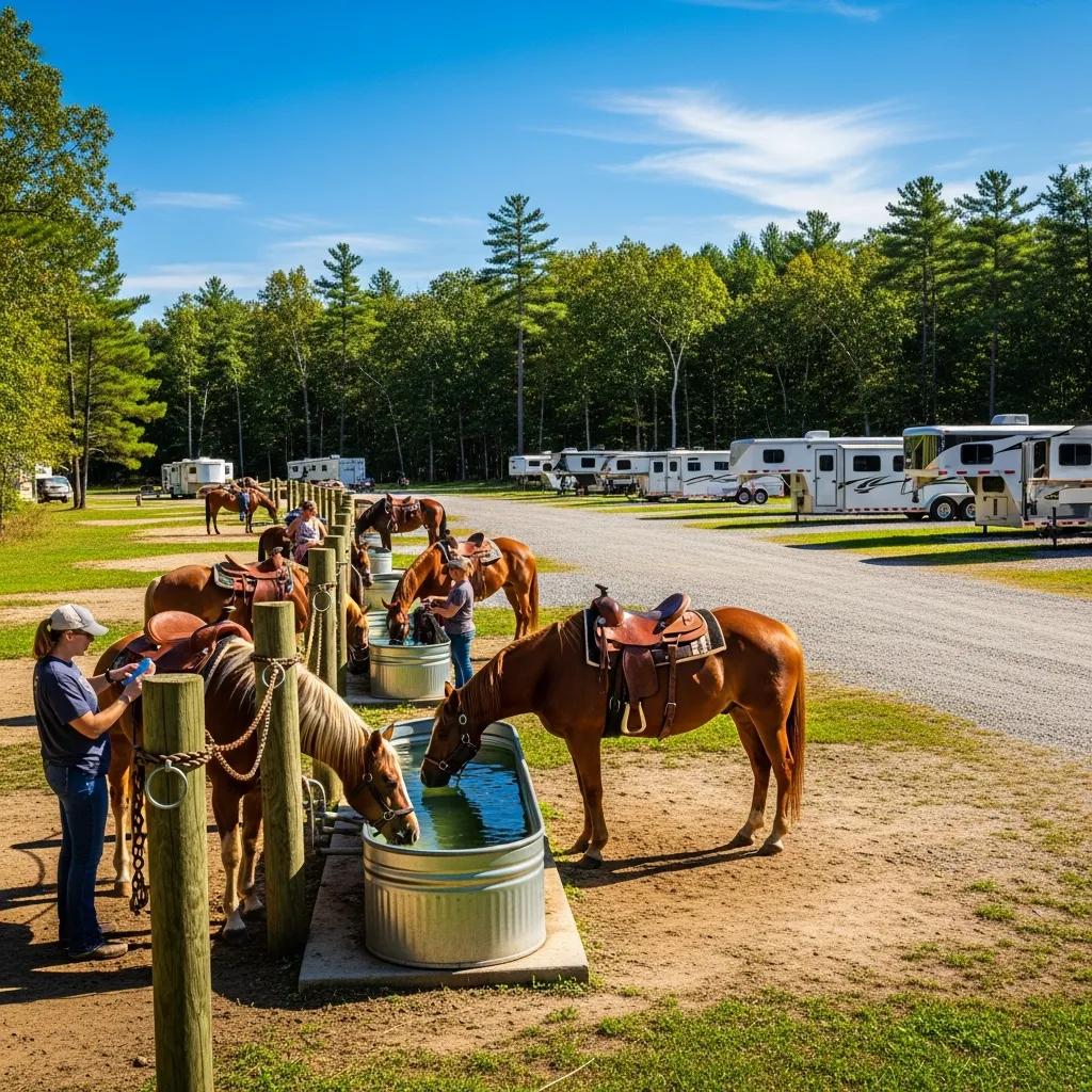 Explore Michigan's Best Campgrounds with Equestrian Trails