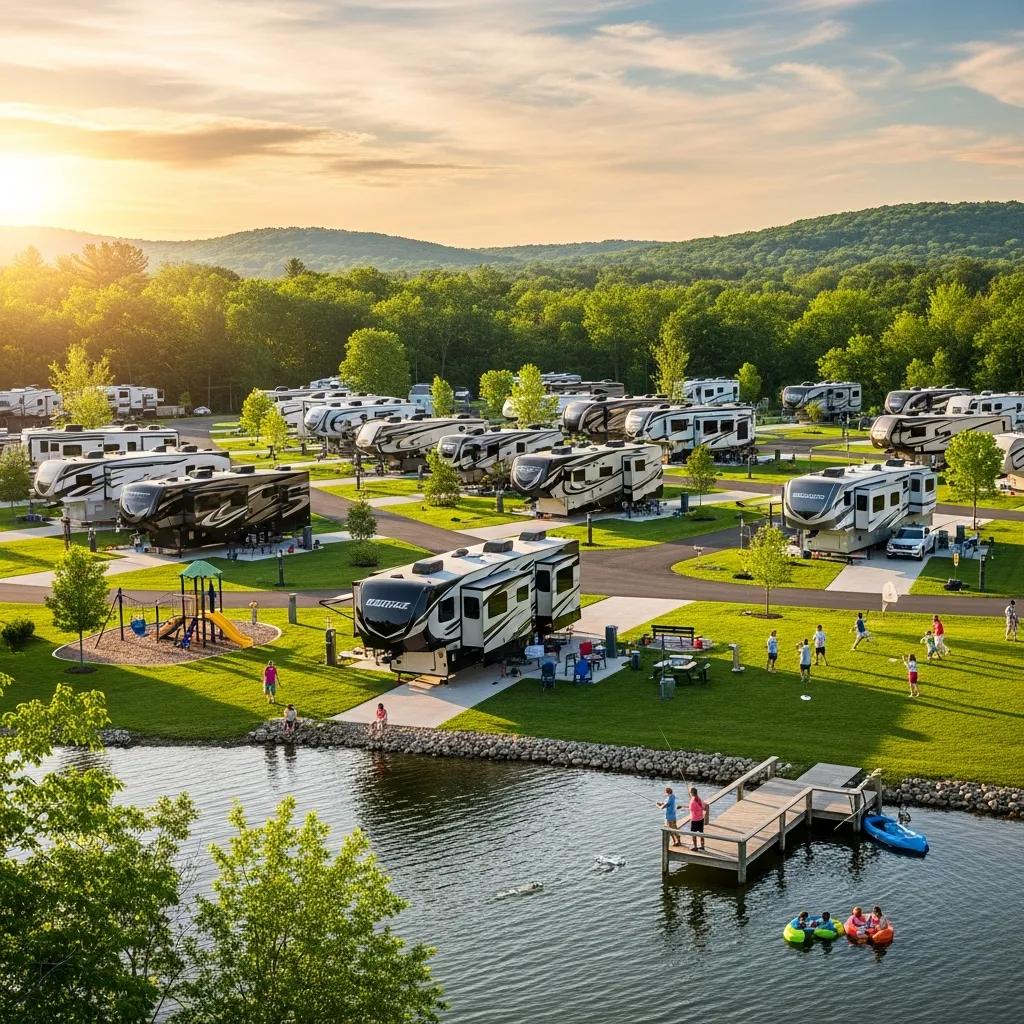 Experience the Best Luxury RV Parks Near Waterloo State Park