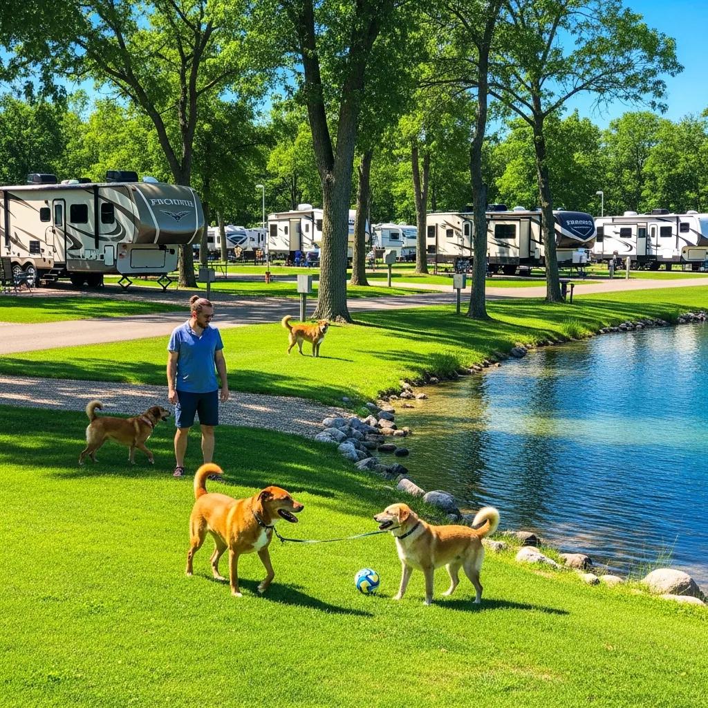 Explore What Makes RV Parks in Michigan Perfect for Pets